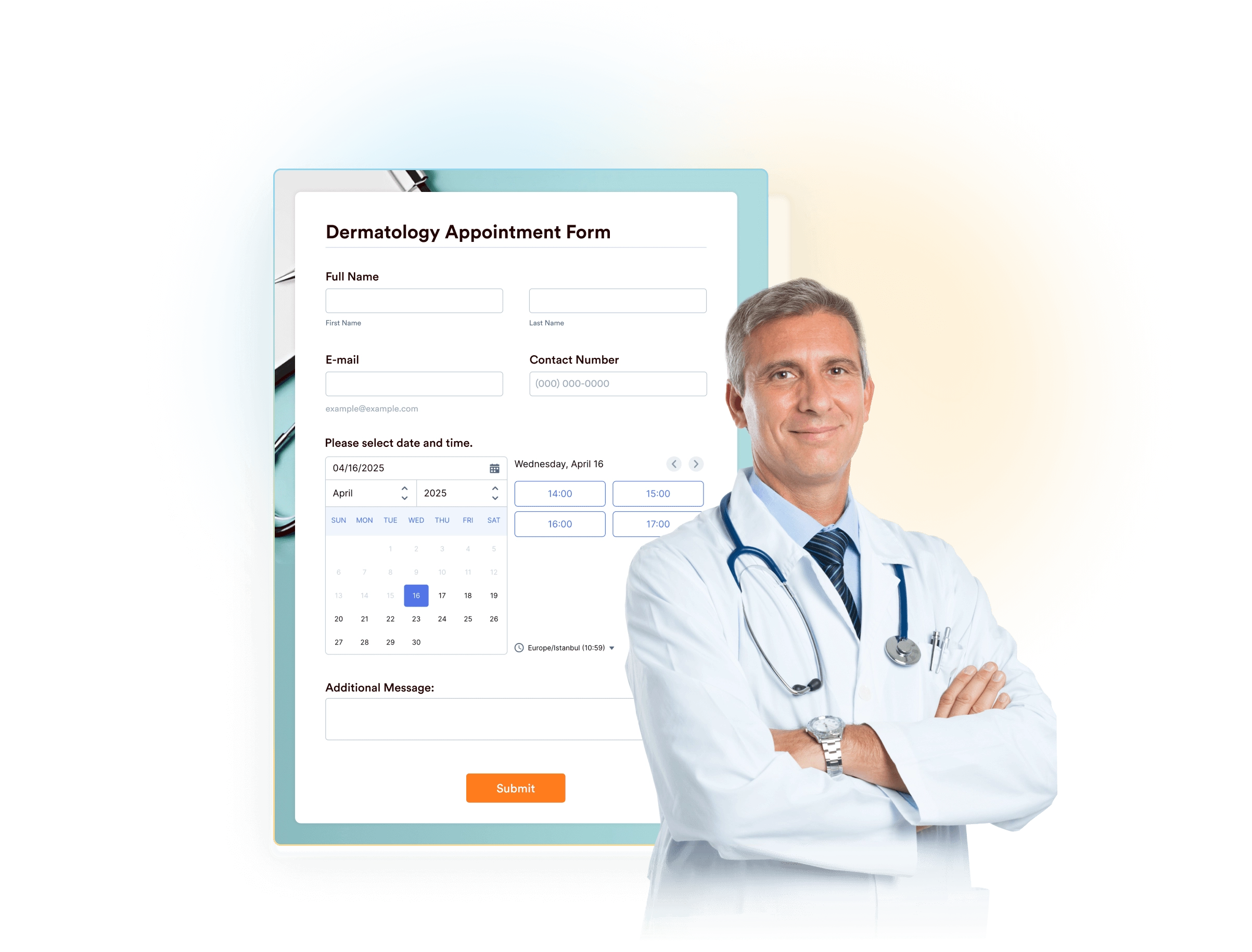 Physician Scheduling Software with Calendar Sync | Jotform Appointments