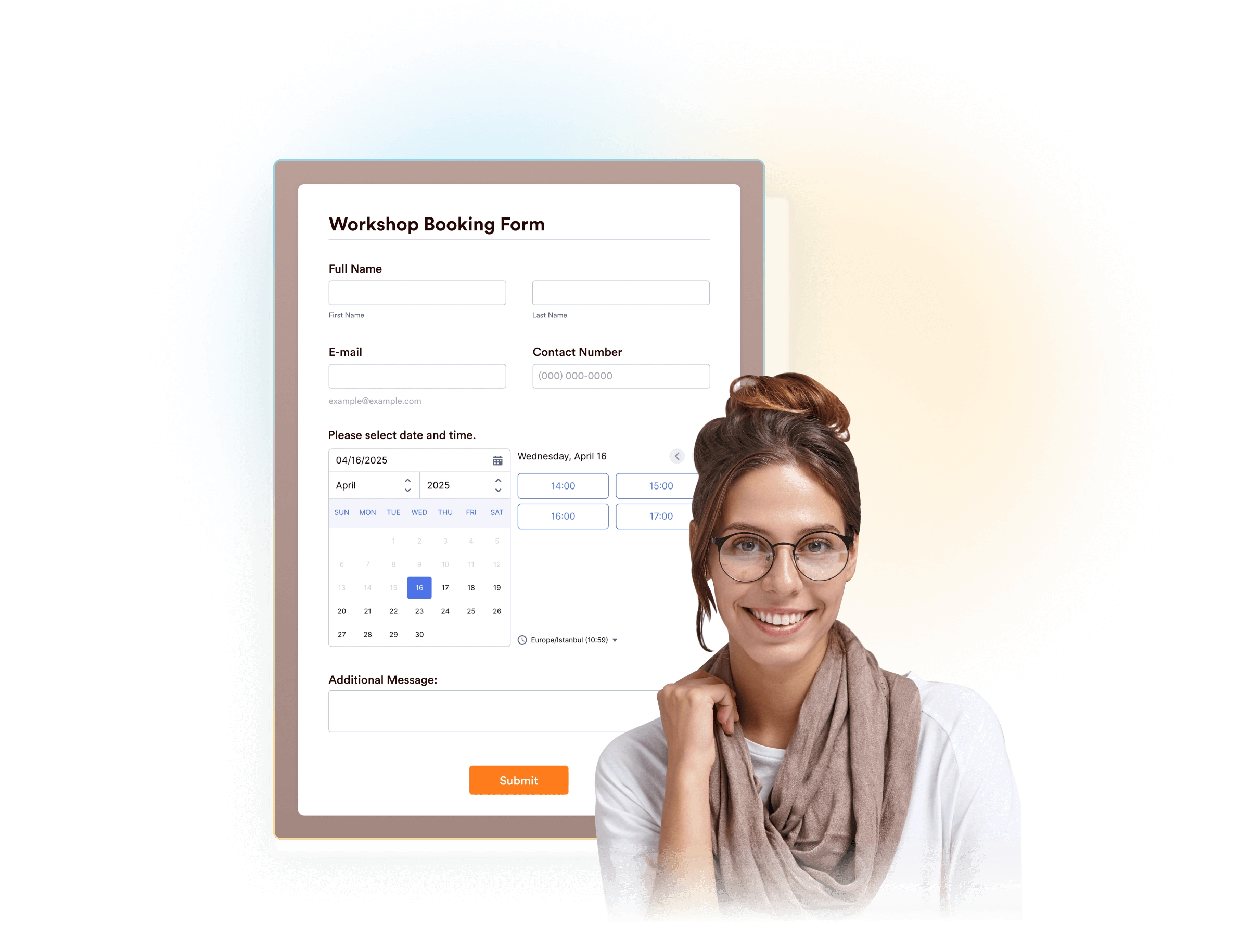 Event Scheduling Software with Forms & Calendar Sync | Jotform Appointments