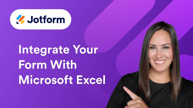 Forms for Excel | Send Form Data to Microsoft Excel Automatically | Jotform