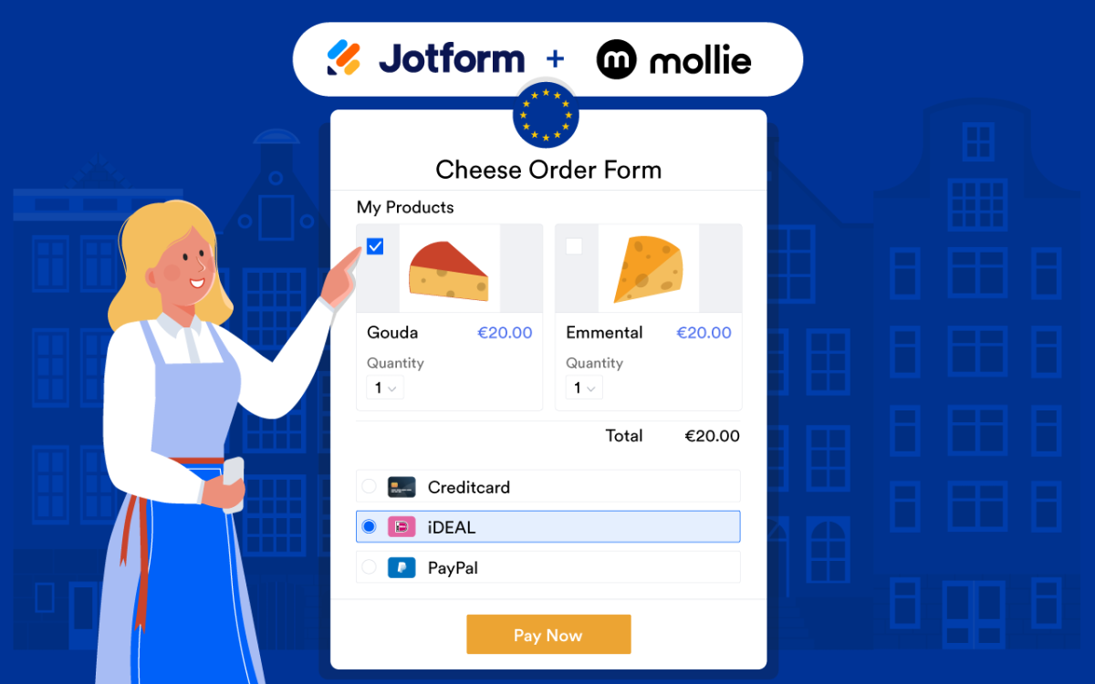 Jotform Mollie Integration | Payment Processor Integrations