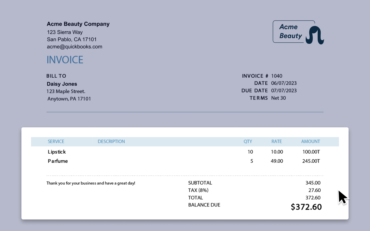 Jotform QuickBooks Integration | Log in and integrate QuickBooks with ...