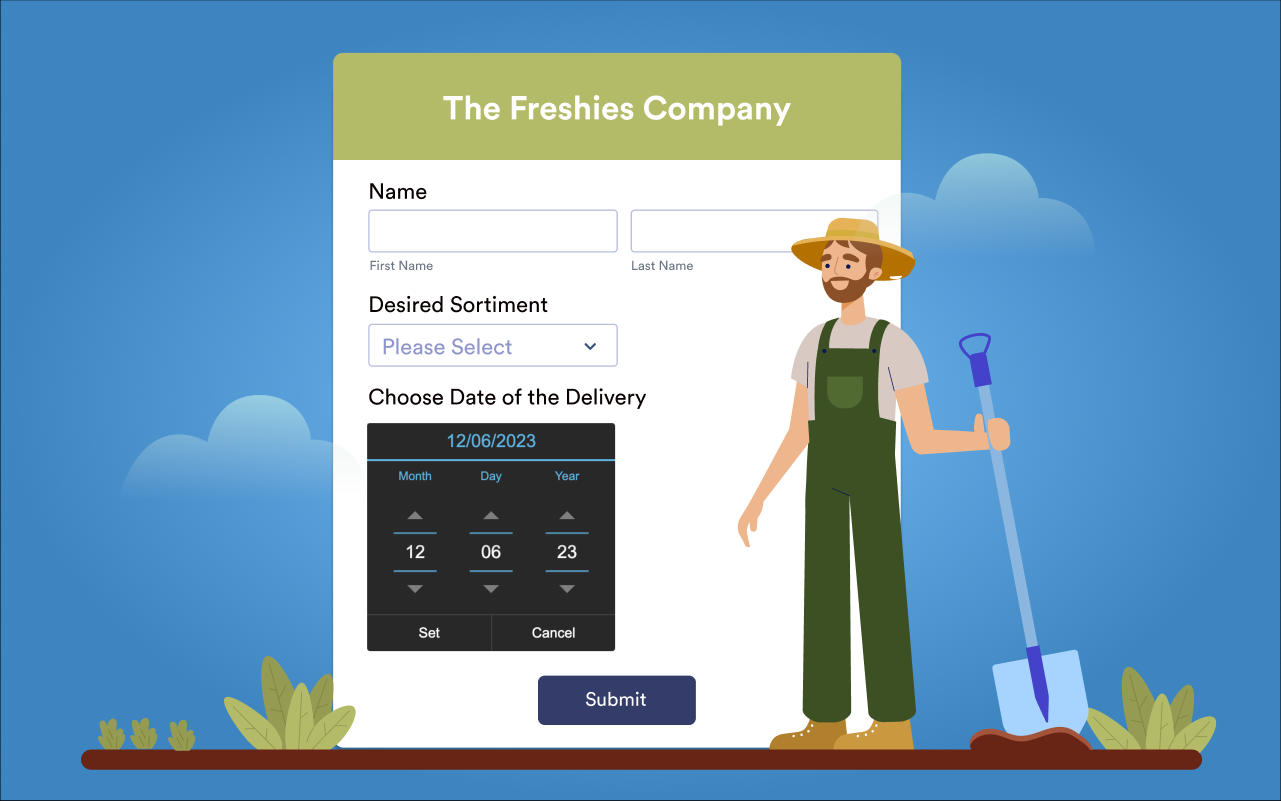 Android Date - Form Widgets | Jotform