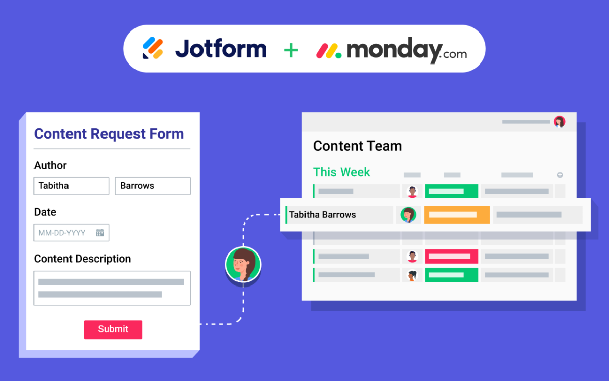 Jotform monday.com Integration | Log in and integrate monday.com with Jotform