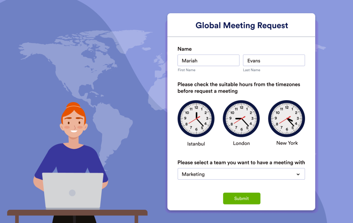 World Time - Form Widgets | Jotform