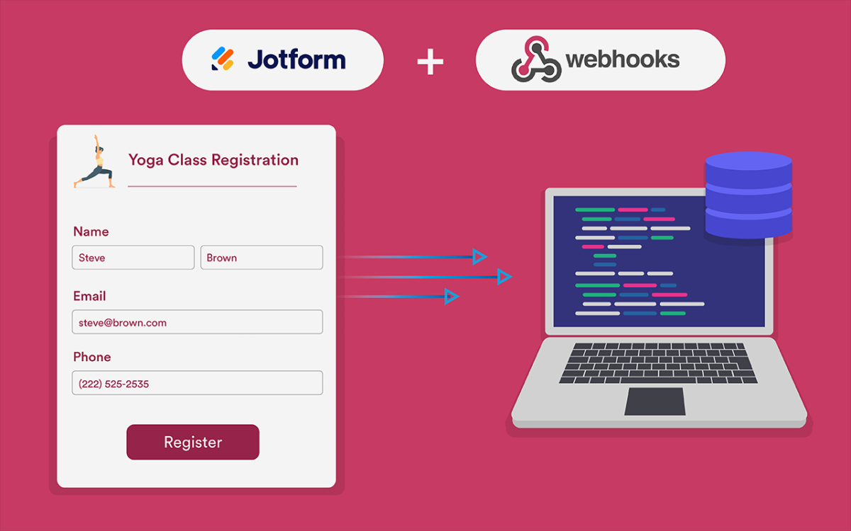 Jotform Webhooks Integration | Log in and integrate Webhooks with Jotform