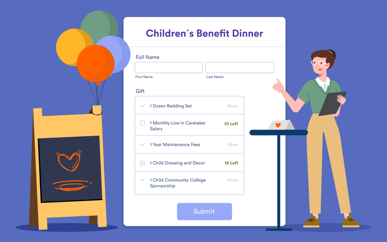 Gift Registry V2.0 - Form Widgets | Jotform