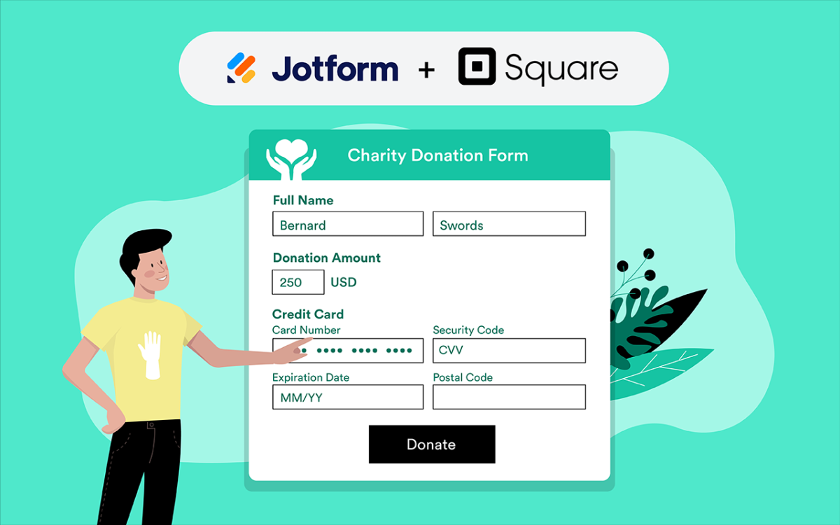 Jotform + Square Integration | Form Builder for Square