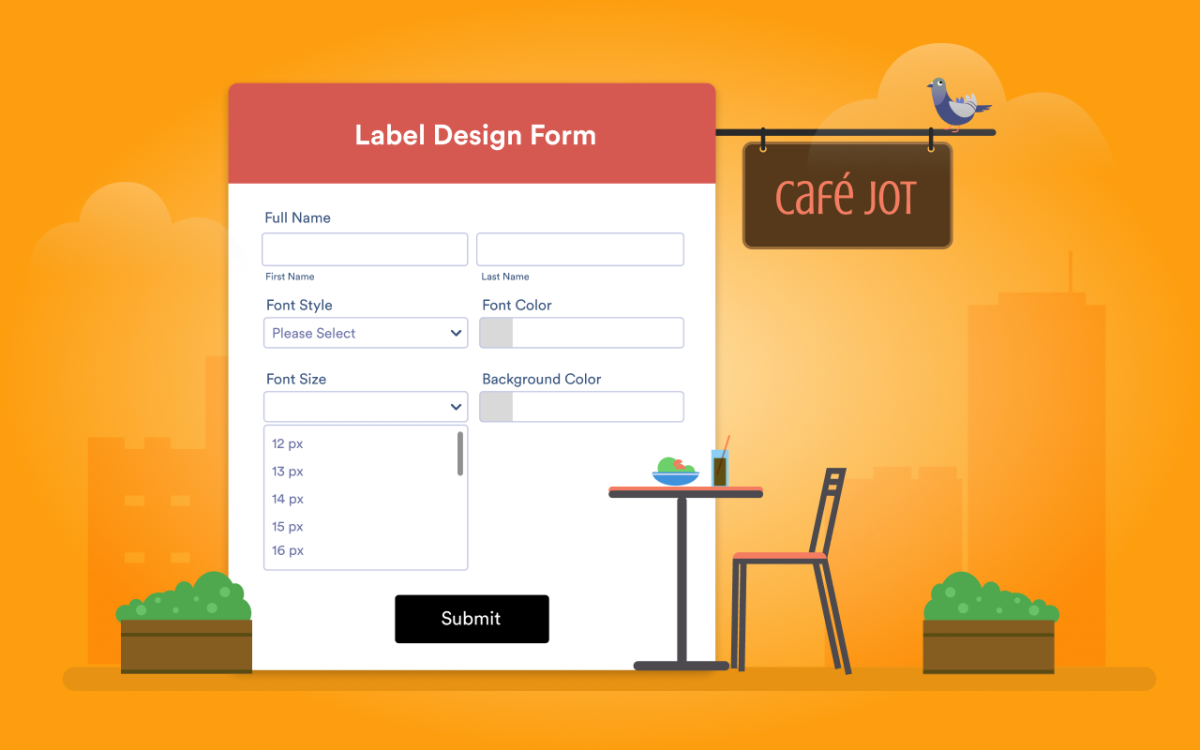 Font Size Picker - Form Widgets | Jotform Font Size Picker - Form Widgets | Jotform
