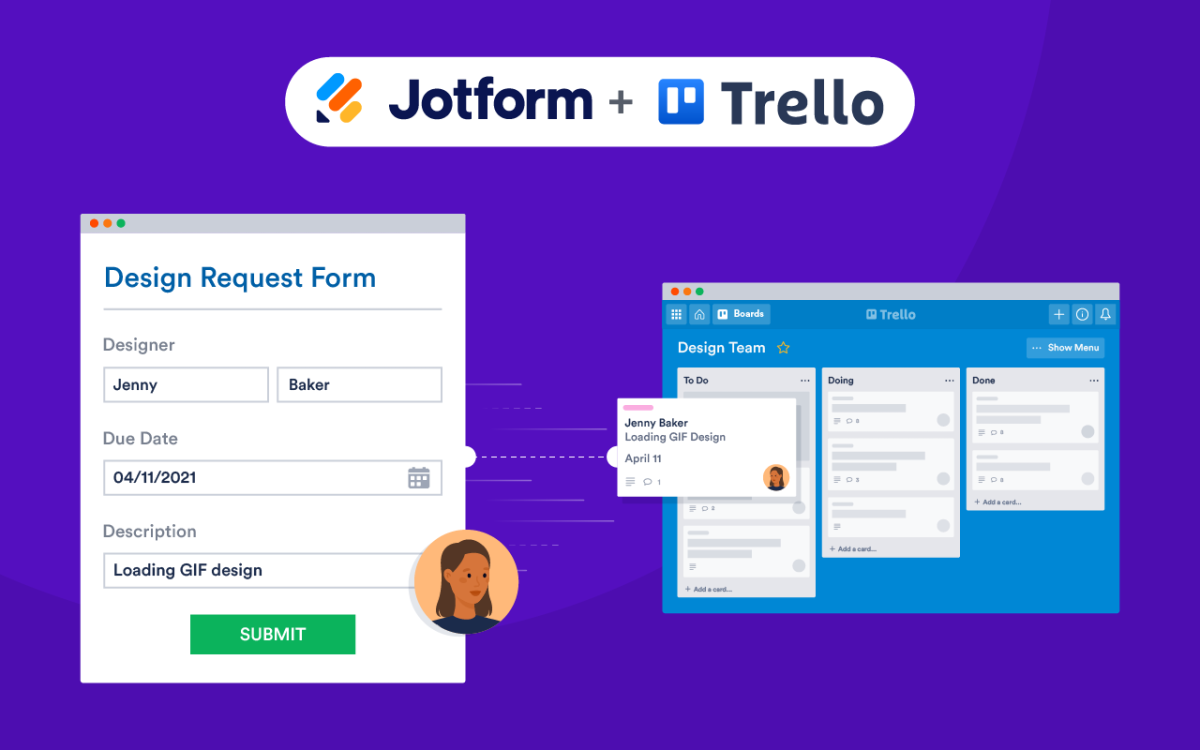 Jotform + Trello Integration | Form Builder for Trello