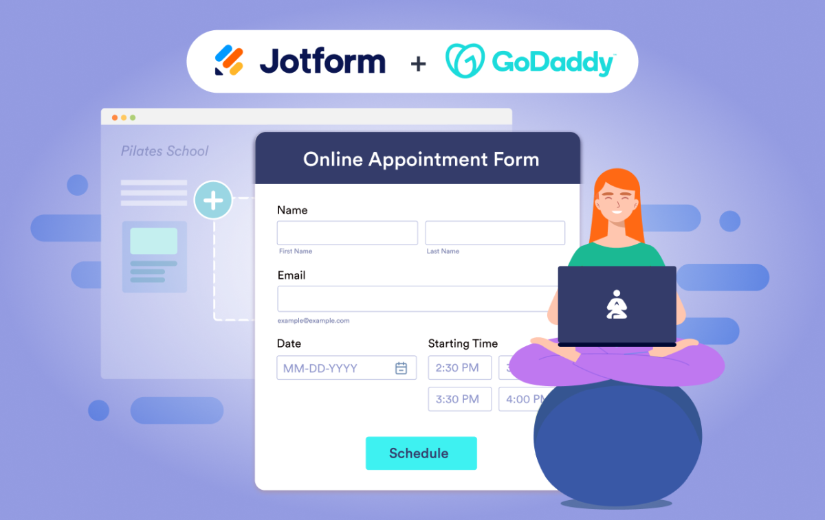 Jotform GoDaddy Integration | CMS Integrations