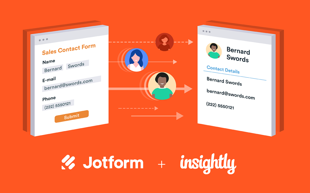 Jform + Insightly Integration | Form Builder for Insightly