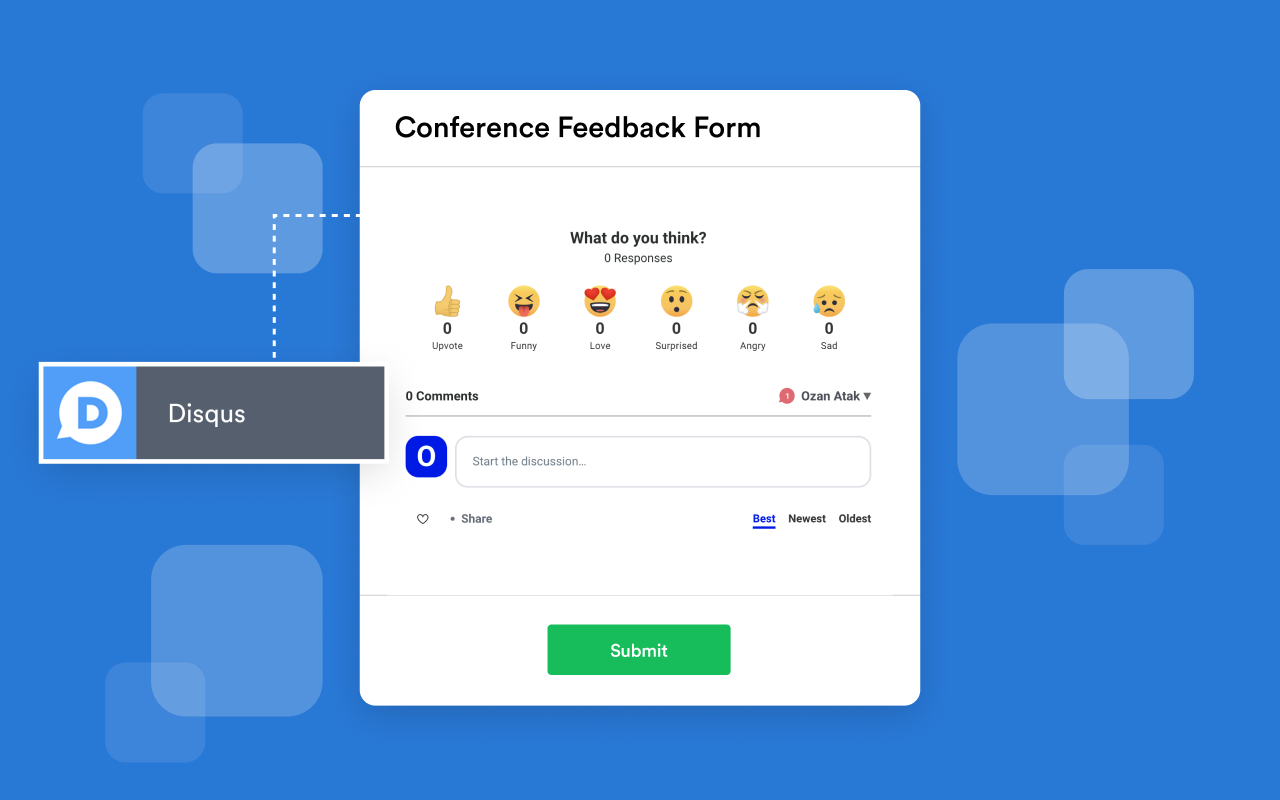 Disqus - Form Widgets | Jotform