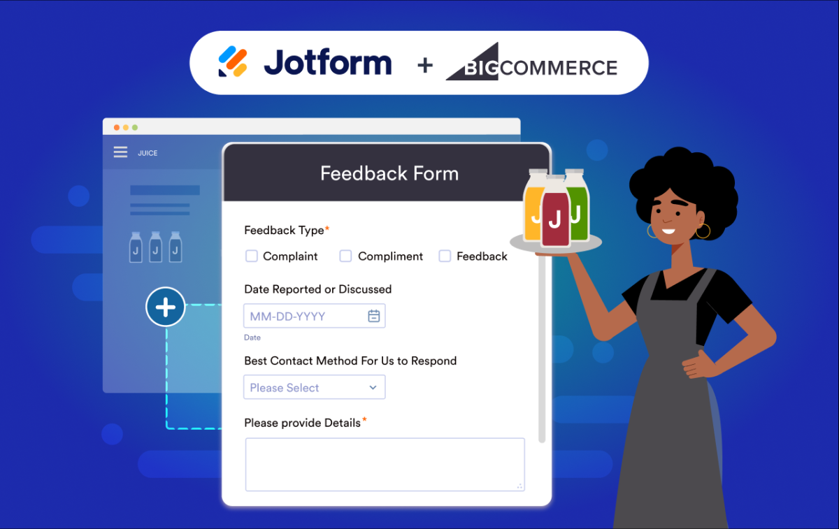 Jotform BigCommerce Integration | CMS Integrations