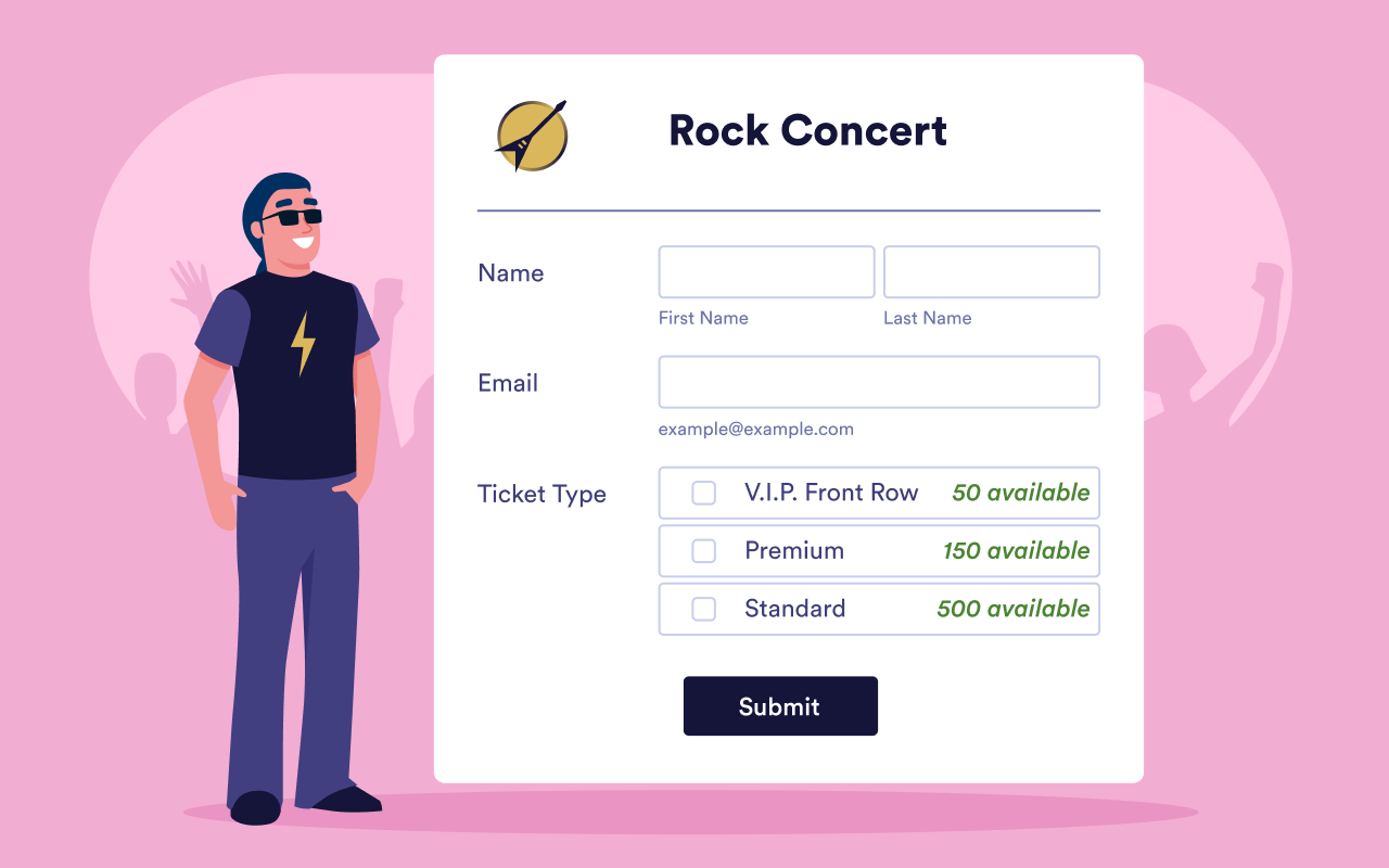 Ticket Purchases - Form Widgets | Jotform