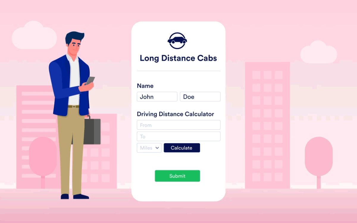 Driving Distance - Form Widgets | Jotform