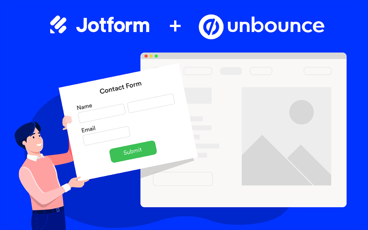 Jform Unbounce 통합 | CMS 통합
