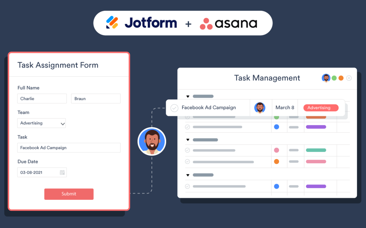 Jotform Asana Integration | Log in and integrate Asana with Jotform