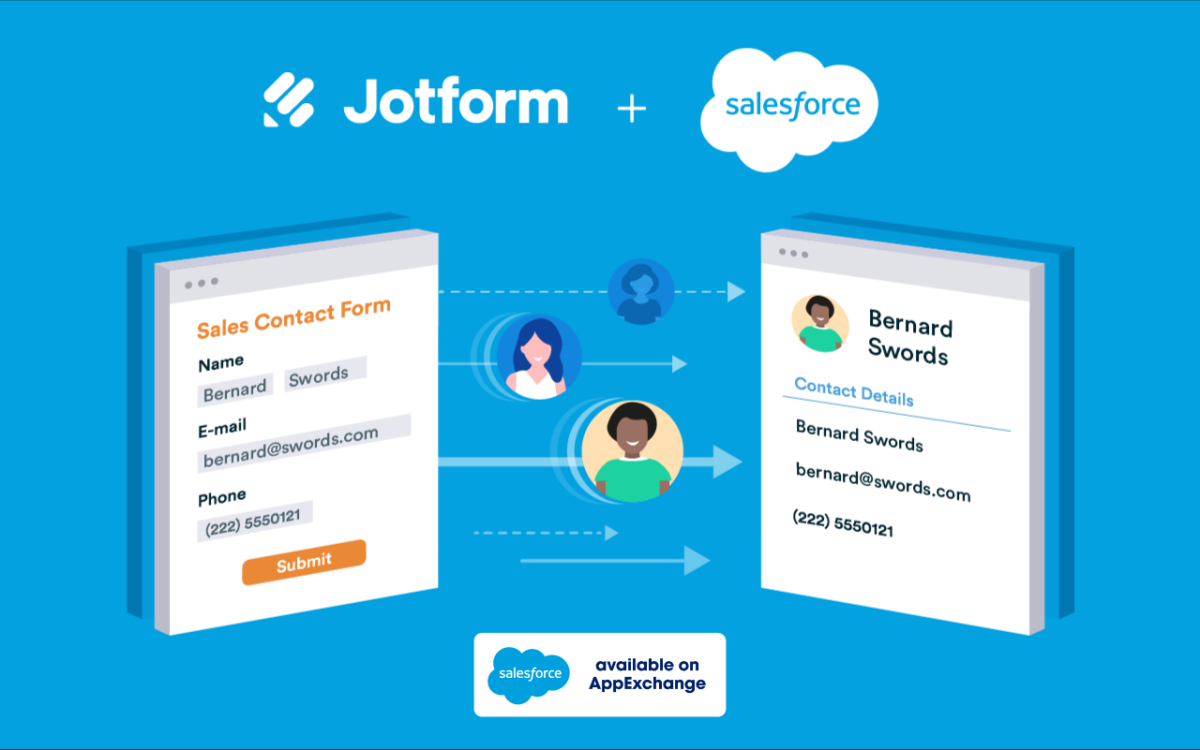 Jotform Salesforce Integration | Log in and integrate Salesforce with Jotform