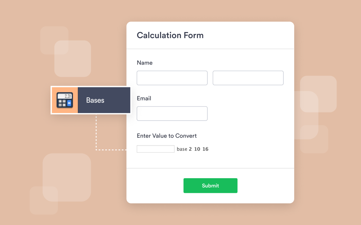 Bases - Form Widgets | Jotform