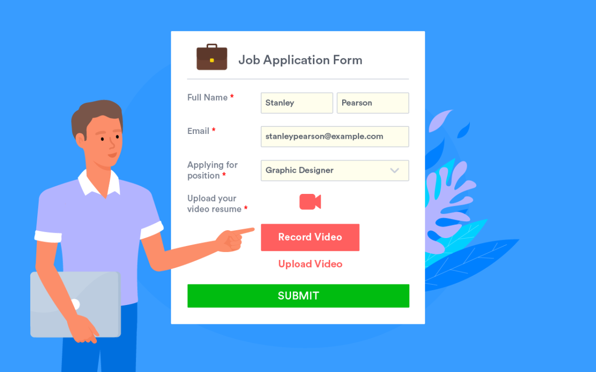 Ziggeo Video Recorder Form Widgets Jotform