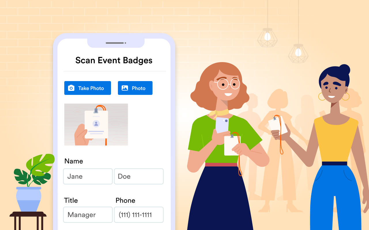 AI Scan Event Badges - Form Widgets | Jotform