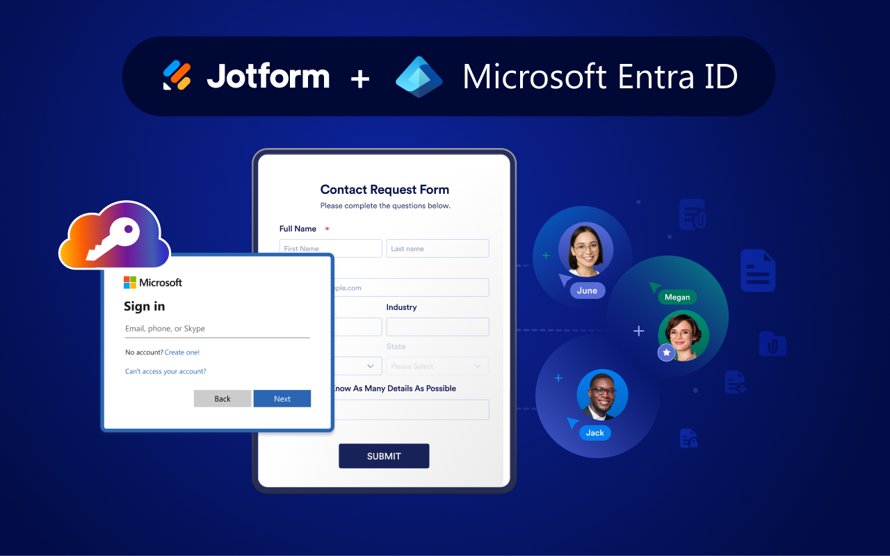 Jotform Azure AD SSO Microsoft Entra ID Integration | SSO Integrations