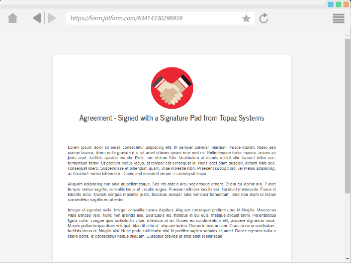 Topaz - Form Widgets | Jotform