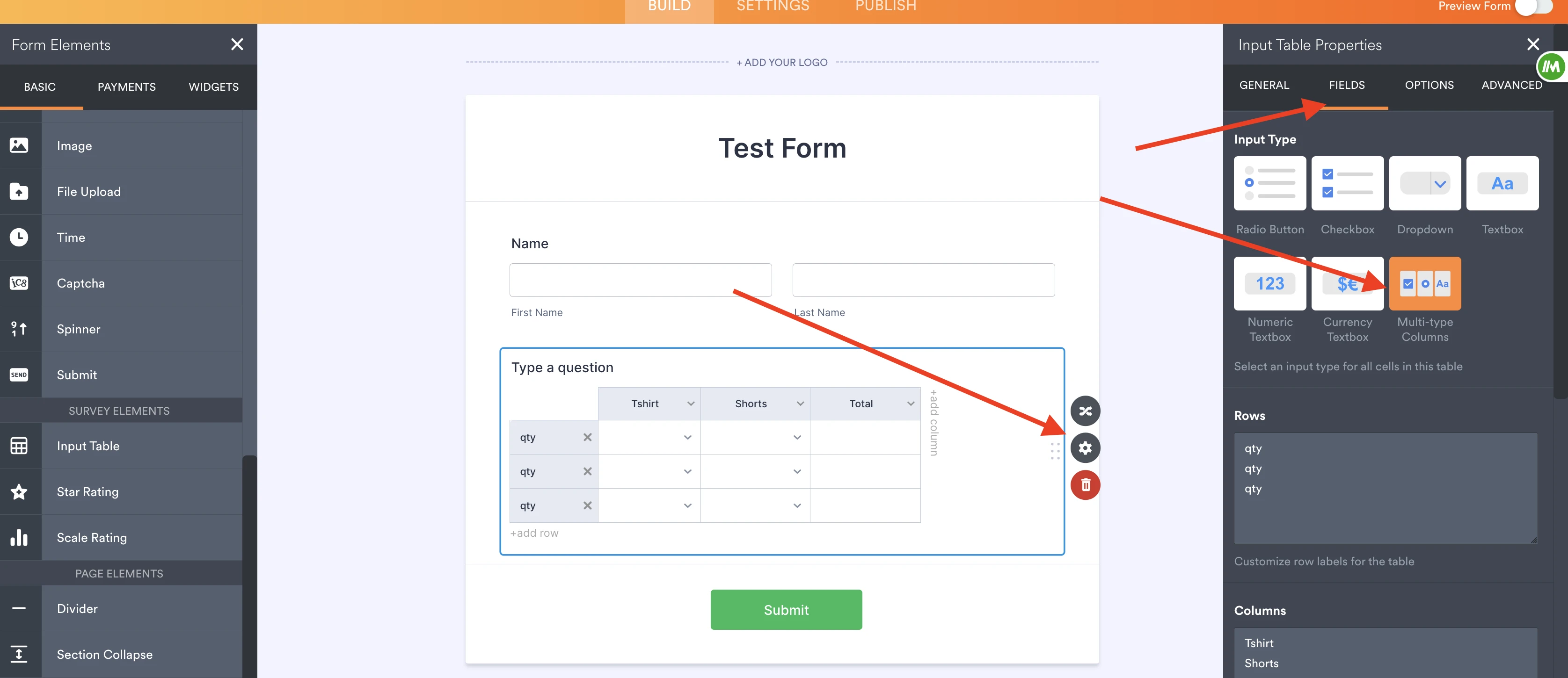 How To Create A Total Calculation In A Colum Via Conditional Logic 