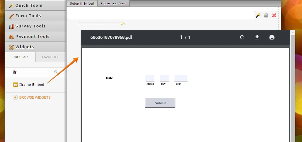 Pdf Embedding Is There A Way To Disable The Pop Out So The Document Can Only Be Viewed Within