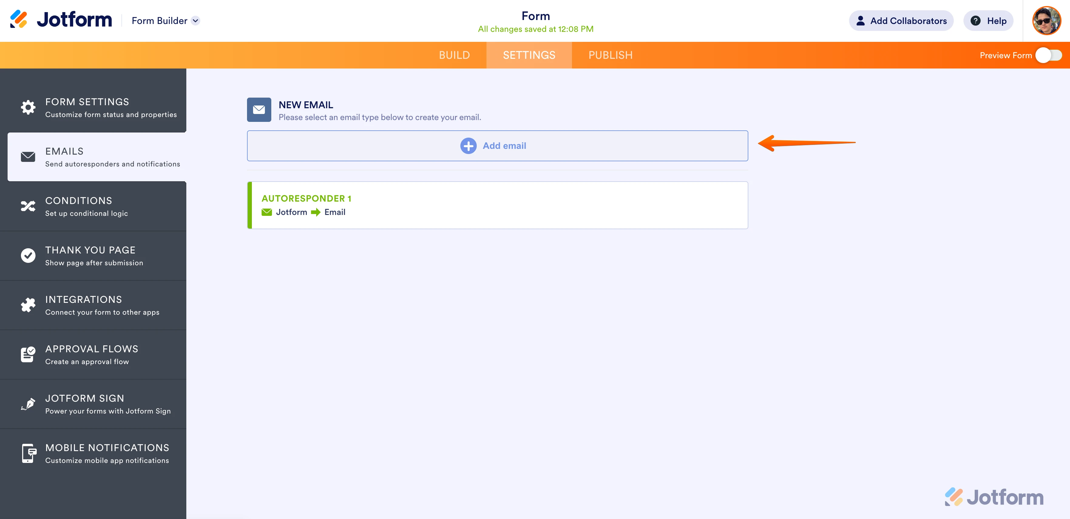 How to Edit the Email Notification?