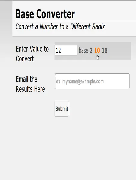Bases - Widgets | Jotform