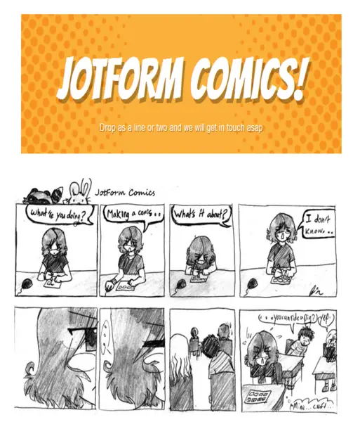 Encabezado Gigante (Comics) - Widgets para formularios | Jotform
