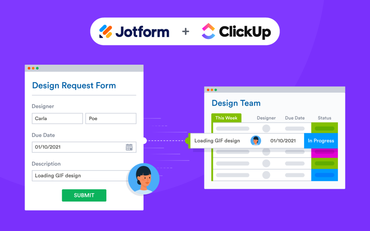 Jform ClickUp Integration | 프로젝트 관리 통합