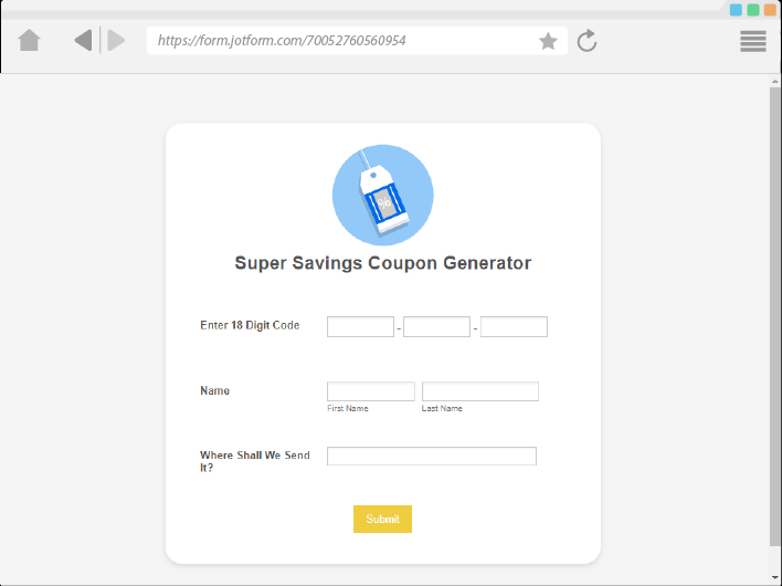 Fixed Format - Form Widgets | Jotform