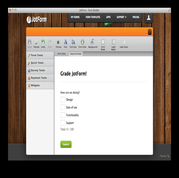 Grading - Form Widgets | Jotform