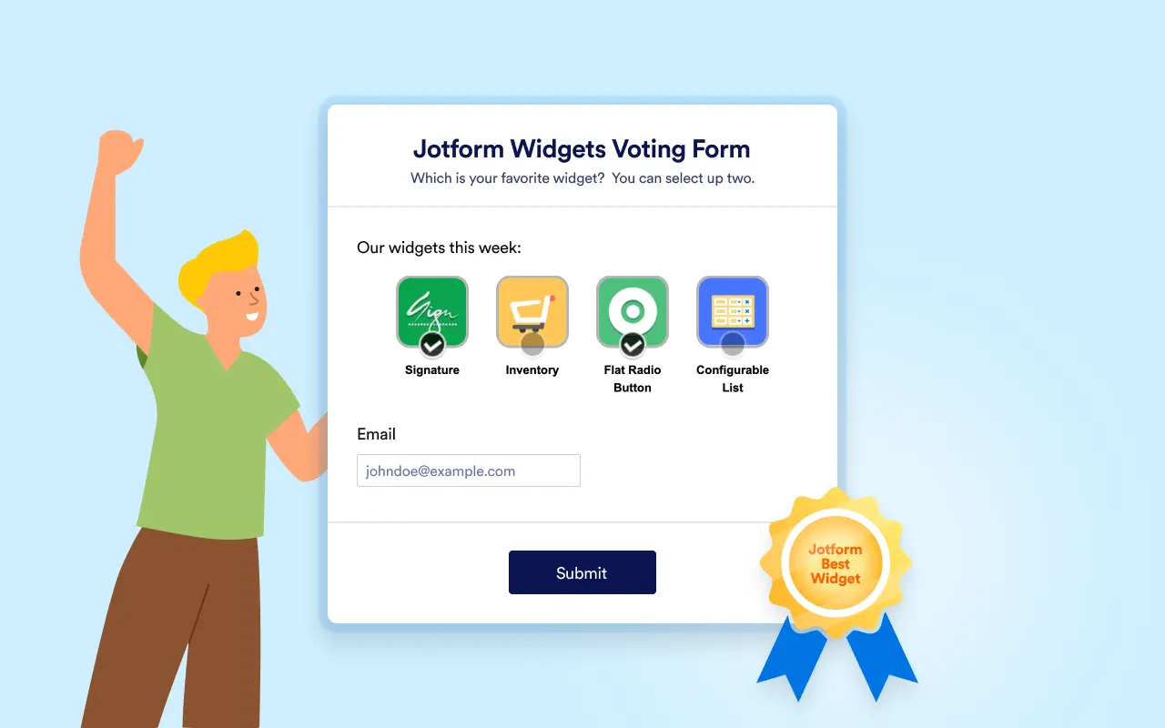Image Checkboxes - Form Widgets | Jotform