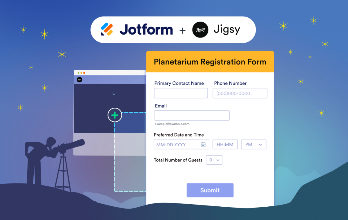 Jotform Jigsy Integration | CMS Integrations