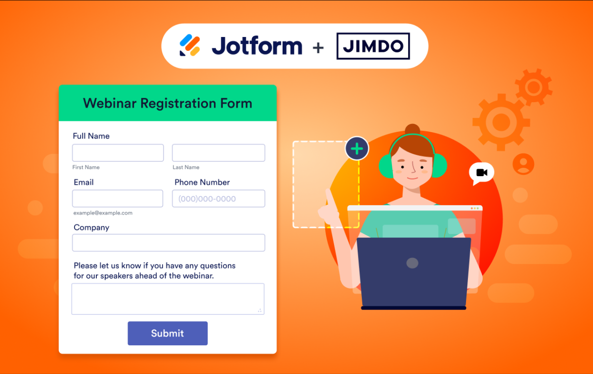 Jotform Jimdo Integration | CMS Integrations