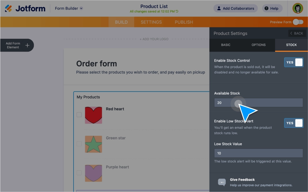 Set Quantity Limits in Your Forms | Jotform