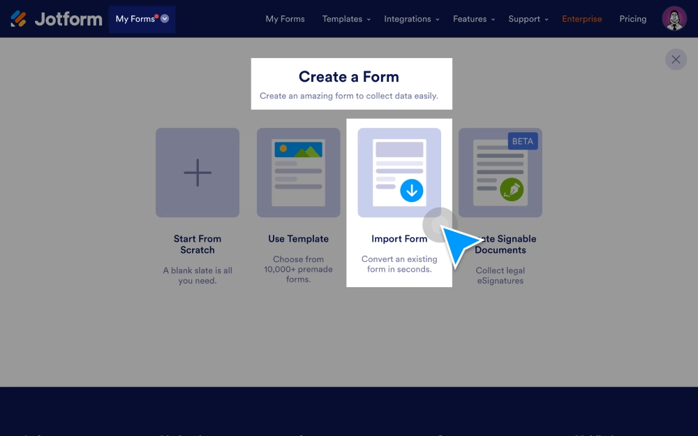 Form Importer | Jform