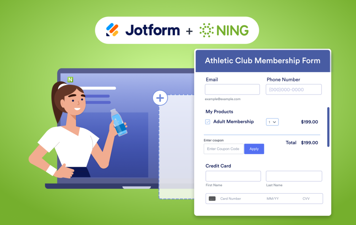 Jotform Ning Integration | CMS Integrations