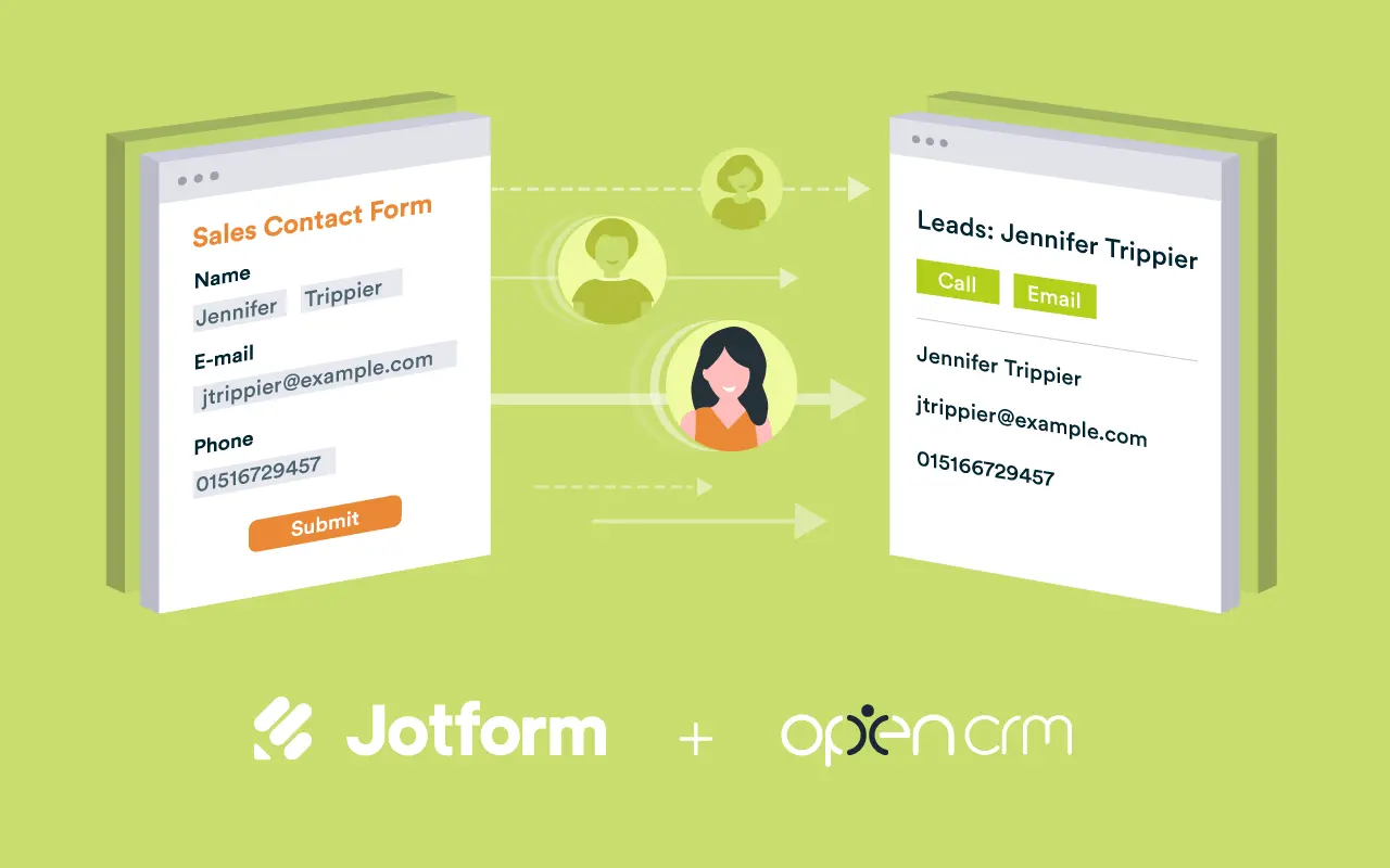 Jotform OpenCRM Integration | CRM Integrations