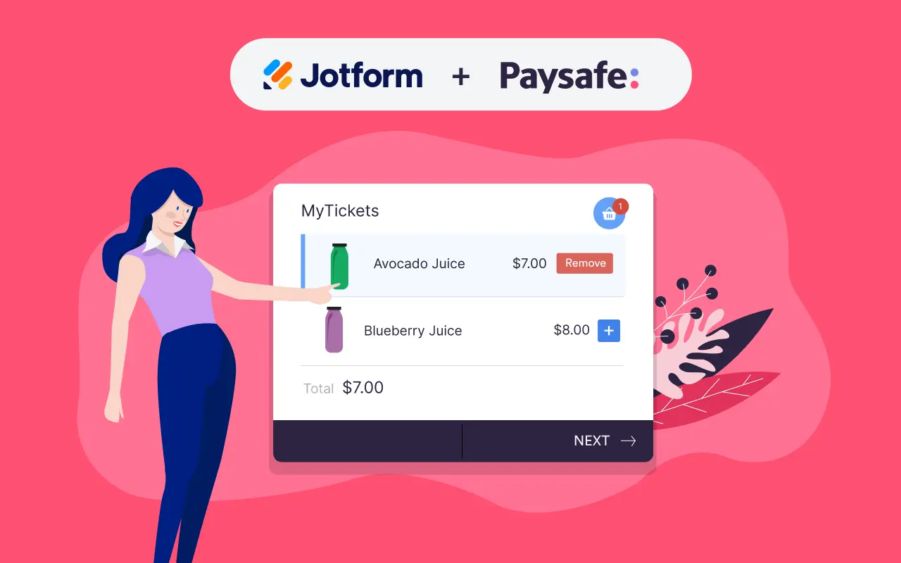 Jotform Paysafe Integration | Payment Processor Integrations