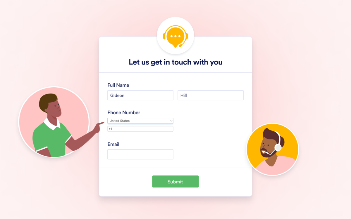 Phone Picker - Form Widgets | Jotform