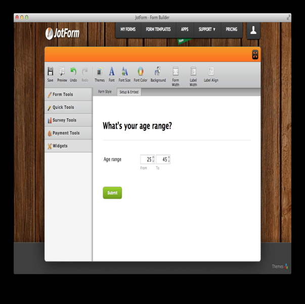 Range - Form Widgets | Jotform