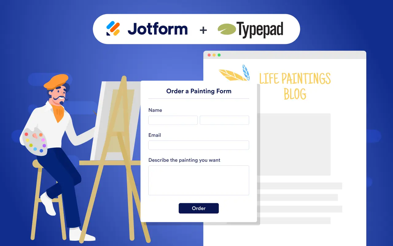 Jotform Typepad Integration | Blogging Integrations