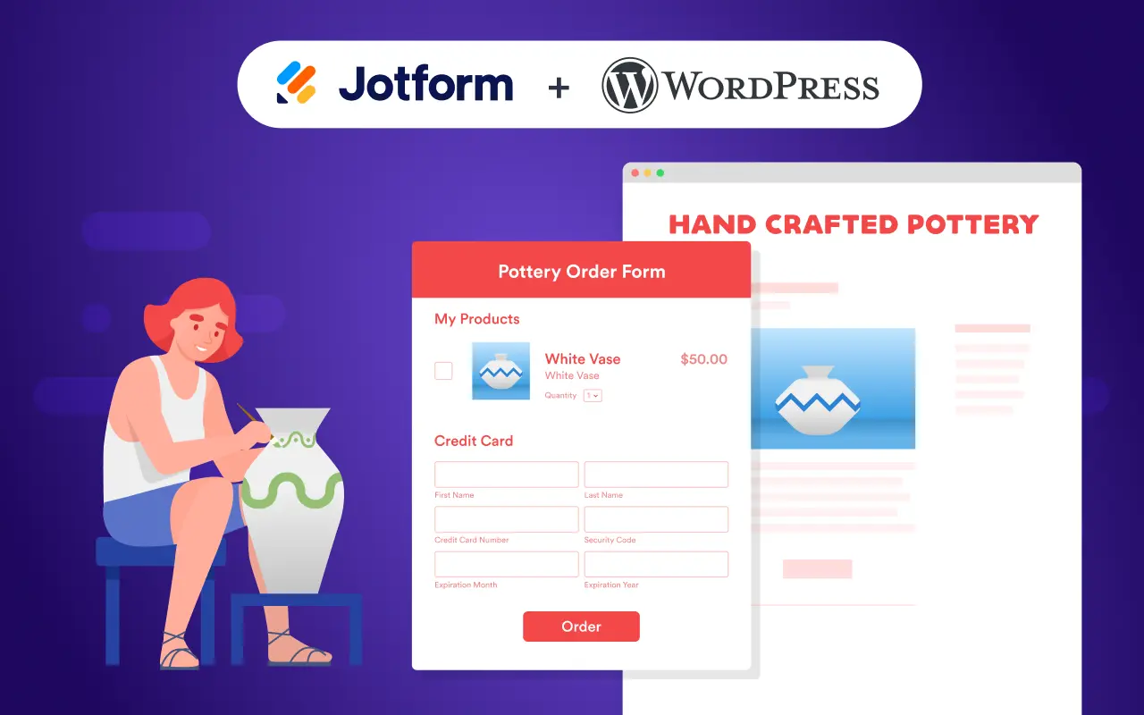 Jotform WordPress.com Integration | CMS Integrations
