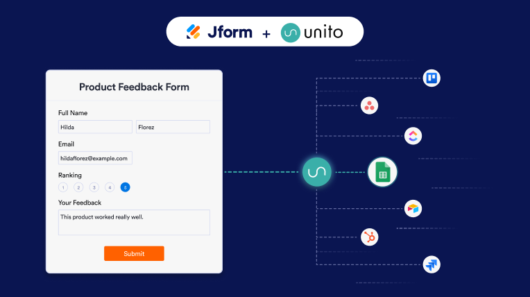 온라인 양식 통합 | Jform