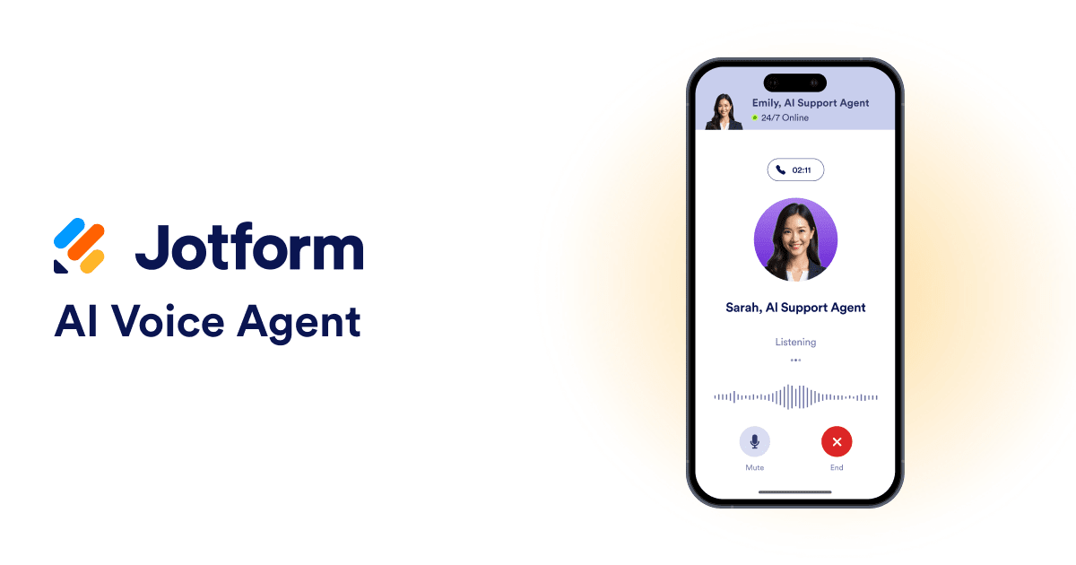 AI Voice Agent | Jotform AI Agents
