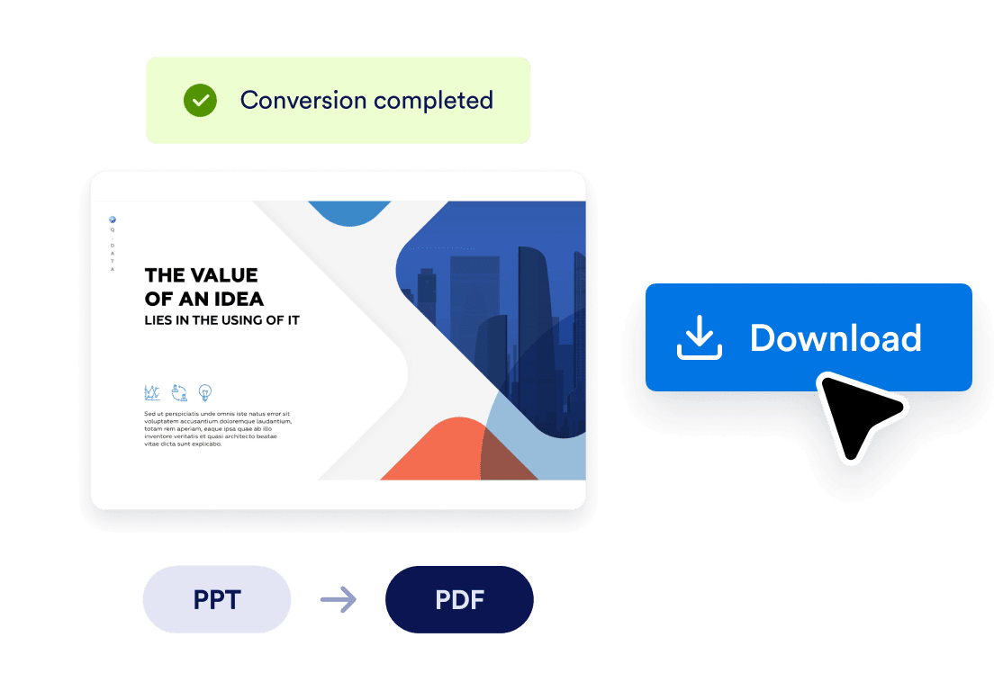 PPT to PDF Converter | Convert PowerPoint to PDF Online